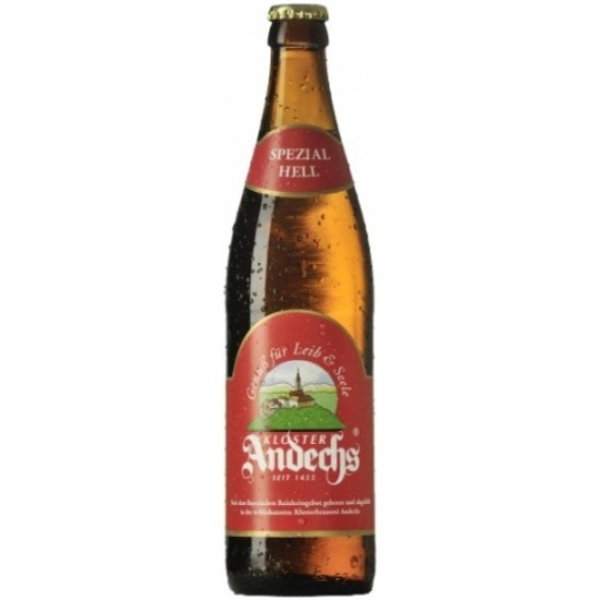 Kloster Andechs Spezial Hell - Cerveza Alemana Munich Helles Lager 50cl - Lager