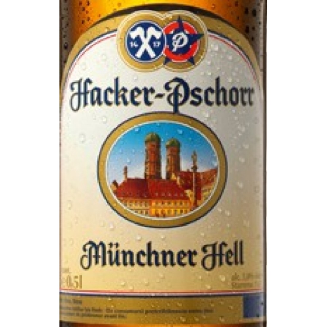 Hacker Pschorr Munchner Hell - Cerveza Alemana Helles 50cl - Helles