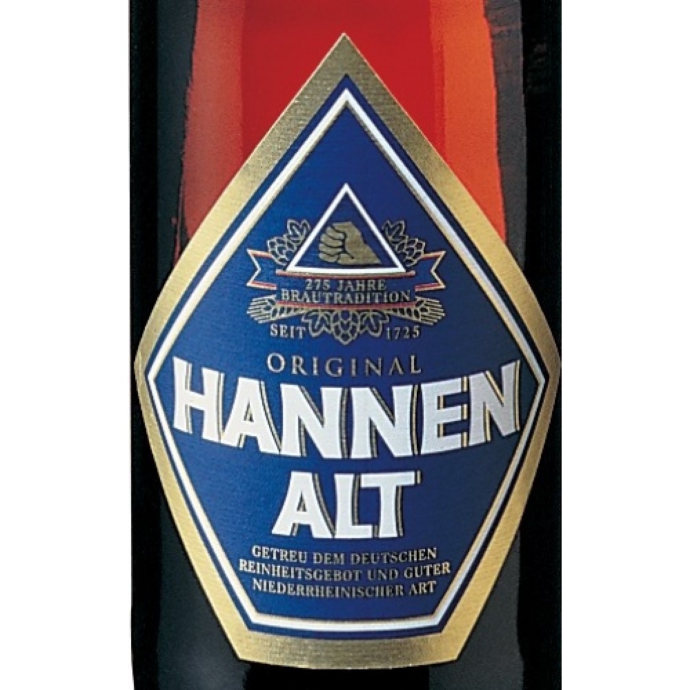 Hannen Alt - Cerveza Alemana Altbier 50cl - Alt